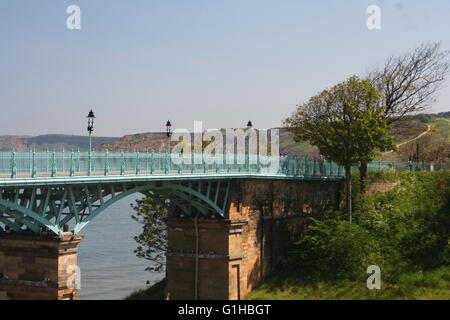 Spa Bridge Scarborough Stock Photo - Alamy