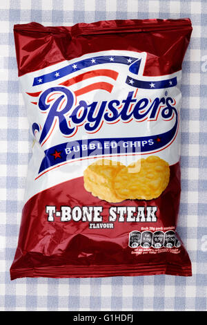 Roysters bubbled chips Stock Photo - Alamy
