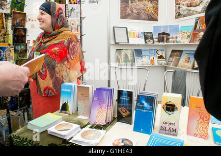 Book World Prague 2016, Prague Muslim Community stand Stock Photo - Alamy