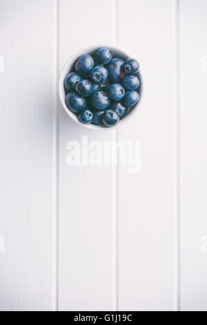 Ripe organic berry blueberries on a plate Stock Photo - Alamy