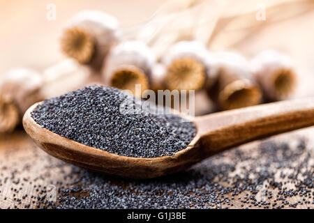 Raw Poppy Seeds Stock Photo - Alamy