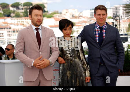 Director Jeff Nichols (l), actors Ruth Negga and Joel Edgerton attend ...
