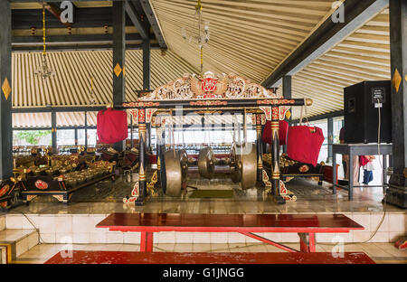YOGYOKARTA, JAVA- MARCH 20, 2016: Sultanate Palace in Yogyakarta ...