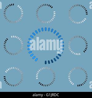 Round preloader animation frame Stock Vector Image & Art - Alamy