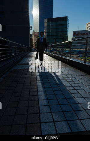 Business man shadow Stock Photo - Alamy