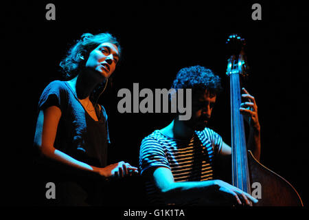 BARCELONA - FEB 3: Maria Coma performs at Centre Artesa Tracicionarius ...