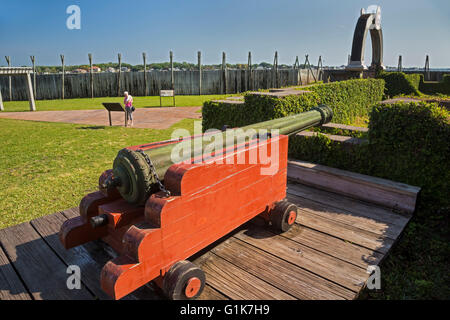 Fort Caroline National Memorial, Jacksonville, Florida, USA Stock Photo ...