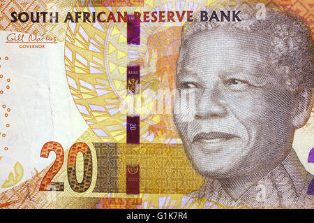 South Africa 20 Twenty Rand Bank Note Stock Photo - Alamy