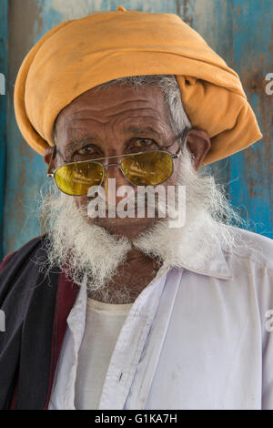 Kutchi Rabari Man, Kutch Stock Photo - Alamy