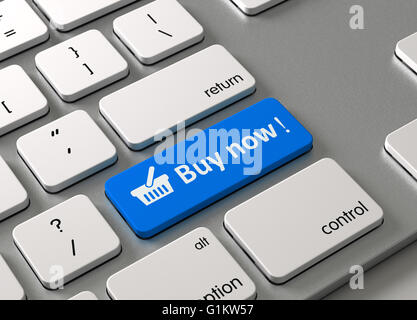 Buy Now Keyboard Button Abstract Modern e-commerce background in black ...