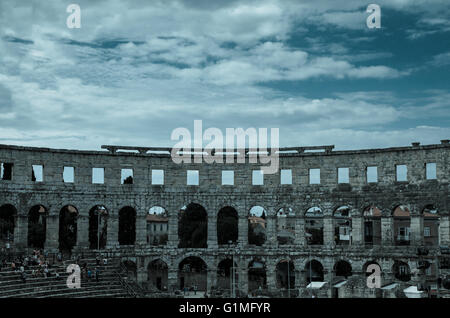 Roman ancient arena in Pula, Croatia Stock Photo - Alamy
