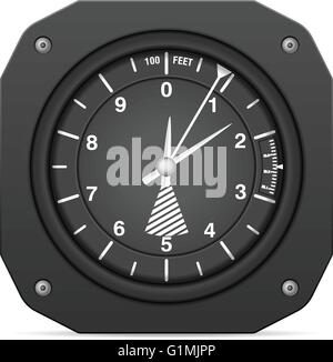 Altimeter vector illustration Stock Vector Image & Art - Alamy