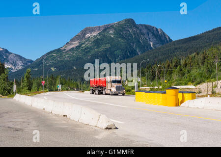 Rest area on the Coquihalla Highway British Columbia Canada Stock Photo ...