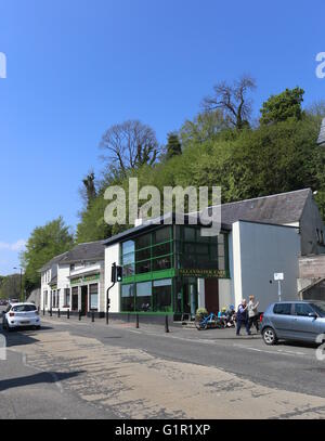 Exterior of Allanwater Cafe Bridge of Allan Scotland May 2016 Stock ...