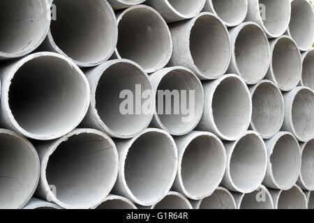 Concreate Pipe, End View Stock Photo - Alamy