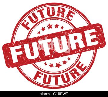 future stamp. future sign. round grunge label Stock Vector Image & Art ...