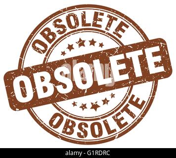 obsolete stamp. obsolete sign. round grunge label Stock Vector Image ...