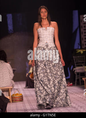 Bogota, Colombia. 18th May, 2016. Natalia Londoño's 'Snowy' collection ...