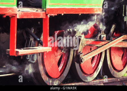 classic old train at the museum photo taken in Semarang Indonesia Stock ...