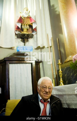 Father Angel, head of NGO Messengers of Peace in San Anton Church ...