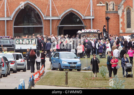The funeral of murdered school girl Tia Sharp took place today. Pupils ...