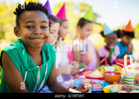 Close-up friendly happy cute asian female student clap hands joyfully ...