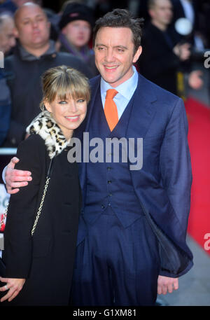 Sarah Alexander and Peter Serafinowicz UK film premiere of 'Stardust ...
