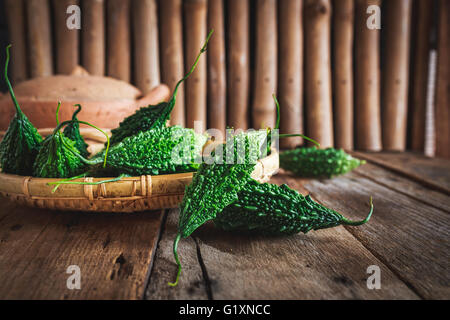 Wild Bitter Melon Stock Photo - Alamy