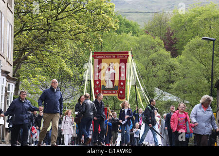 Saddleworth School, Uppermill Stock Photo - Alamy