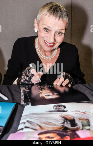 Jacqueline Pearce, who played the villain Servalan in the British scifi ...