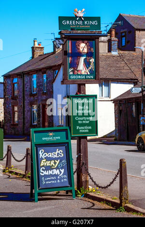 George Inn, Tideswell, Derbyshire Stock Photo - Alamy