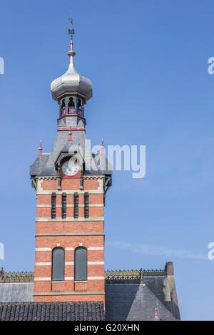 Town hall in the center of Winschoten, Netherlands Stock Photo ...