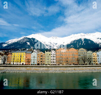Austria, Innsbruck, Inn River Stock Photo - Alamy