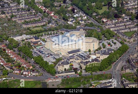 Cityscape view, of Halifax, Calderdale, West Yorkshire, UK Stock Photo ...