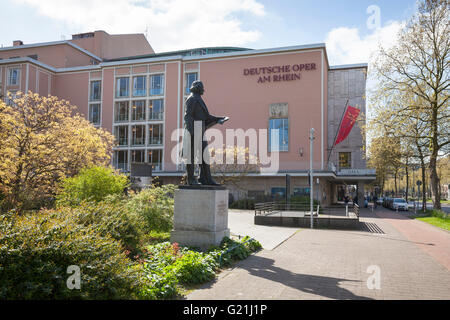 Deutsche Oper am Rhein Dusseldorf Duisburg opera house Dusseldorf city ...