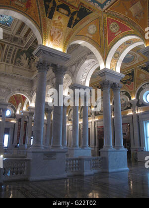 Arches Ceiling Thomas Jefferson Building Library of Congress Washington ...