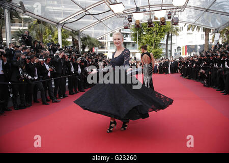 Helen Mirren poses for photographers upon arrival at the premiere of ...