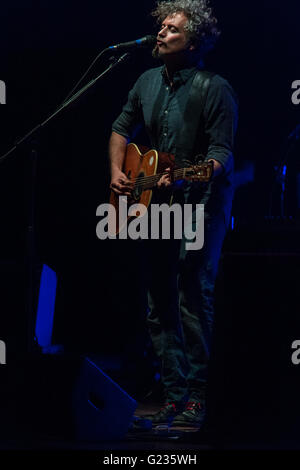 Rome, Italy. 22nd May, 2016. The Italian singer with his band performed ...