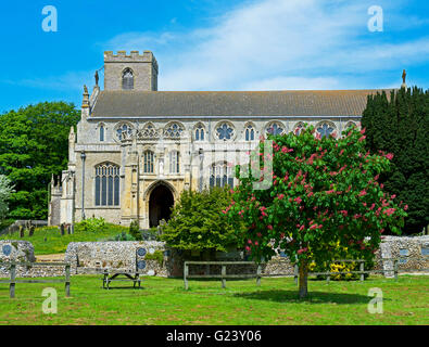 st margaret's church, cley, norfolk, england Stock Photo - Alamy