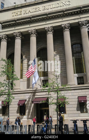 The Haier Building is an historic landmark at 1356 Broadway, New York ...