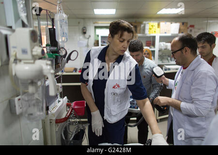 Emergency room at Sulaimaniya hospital, Iraq Stock Photo - Alamy