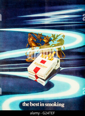 Packet of Embassy cigarettes UK Stock Photo - Alamy