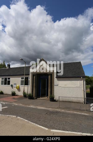 Exterior of Braco village hall Scotland May 2016 Stock Photo - Alamy