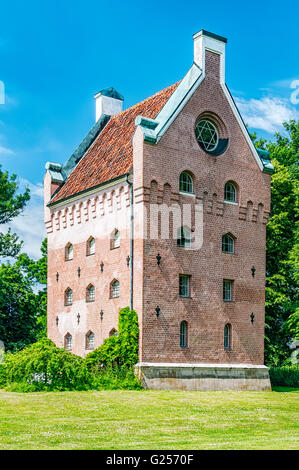 An image of the medieval buildings of Borgeby slott and Borjes torn in ...