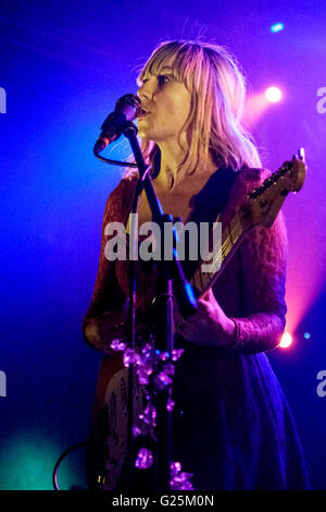 Ritzy Bryan of The Joy Formidable performing live on stage at the ...