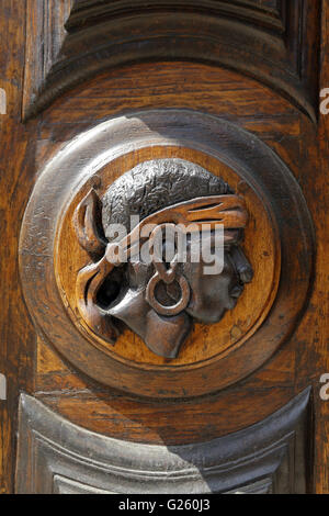 The Moor's Head - symbol of Corsica Stock Photo - Alamy