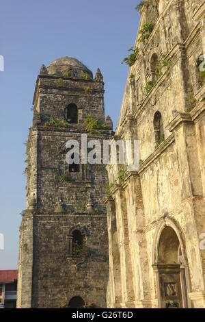 paoay church facade laoag luzon philippines Stock Photo - Alamy