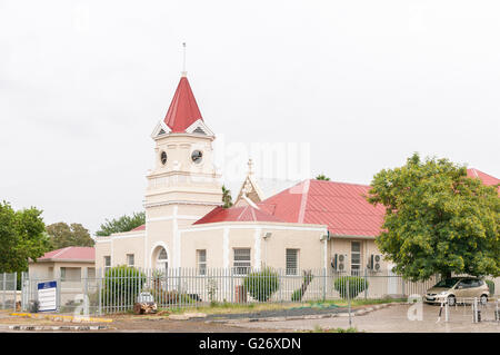 JANSENVILLE, SOUTH AFRICA - MARCH 7, 2016: A street scene in ...
