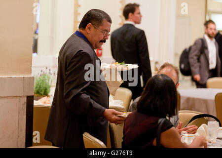 Hotel banquet server - USA Stock Photo: 104650571 - Alamy