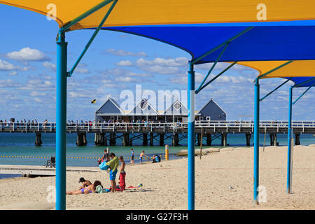 Busselton beach and jetty, Western Australia, Australia Stock Photo - Alamy